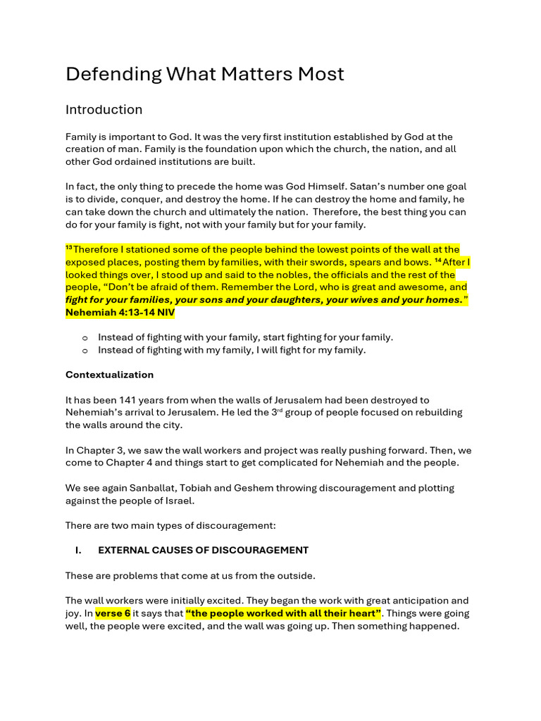 Defending What Matters Most | PDF
