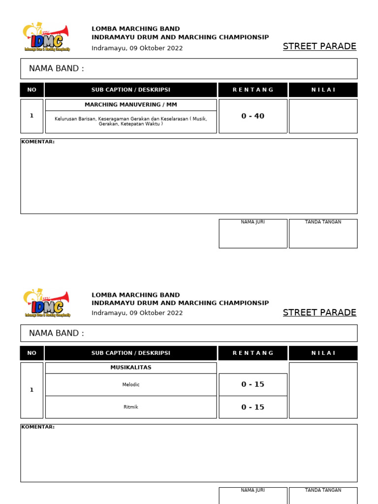 Form Juri IDMC 2022 | PDF