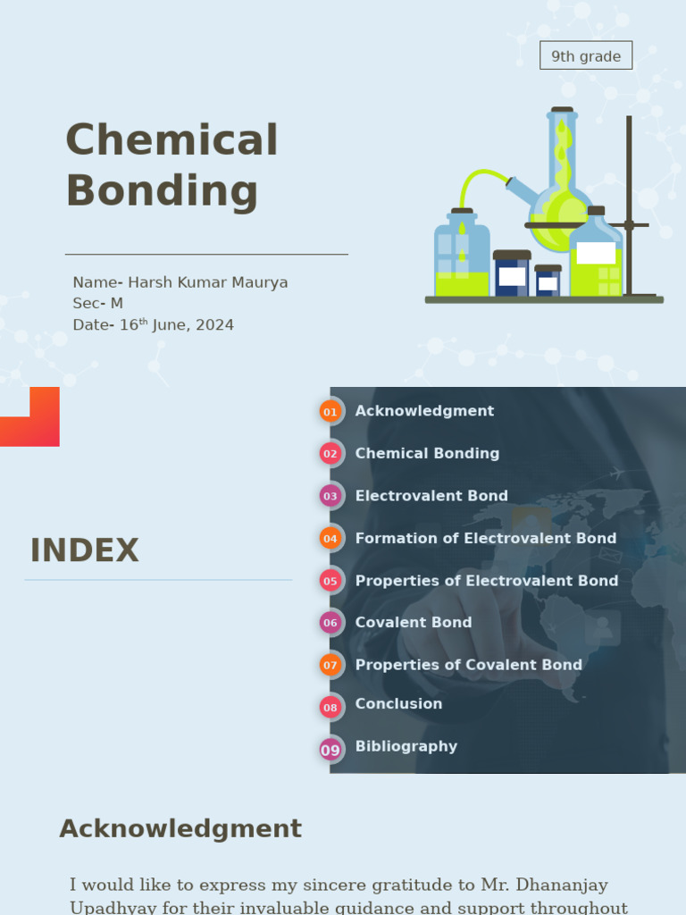 Chemical Bonding | PDF