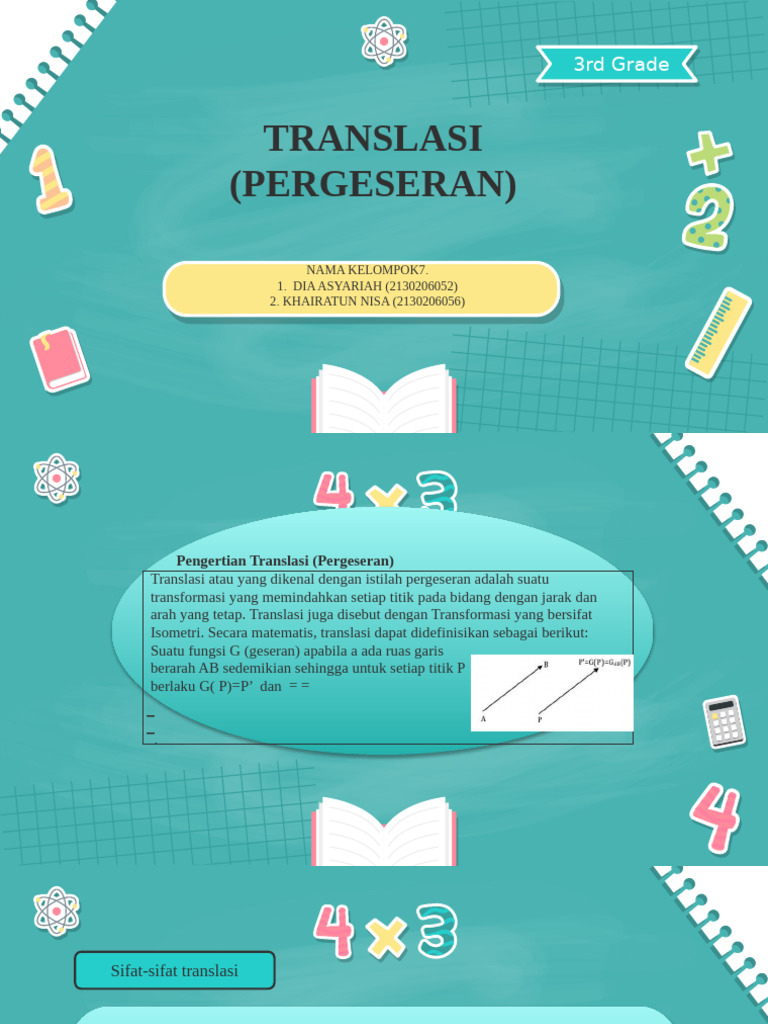 TRANSLASI (Pergeseran) | PDF