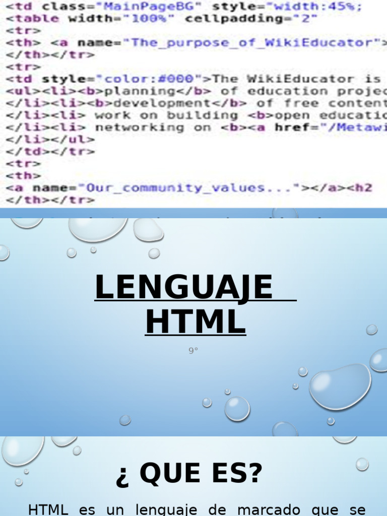 Lenguaje HTML | PDF Lenguaje HTML | PDF