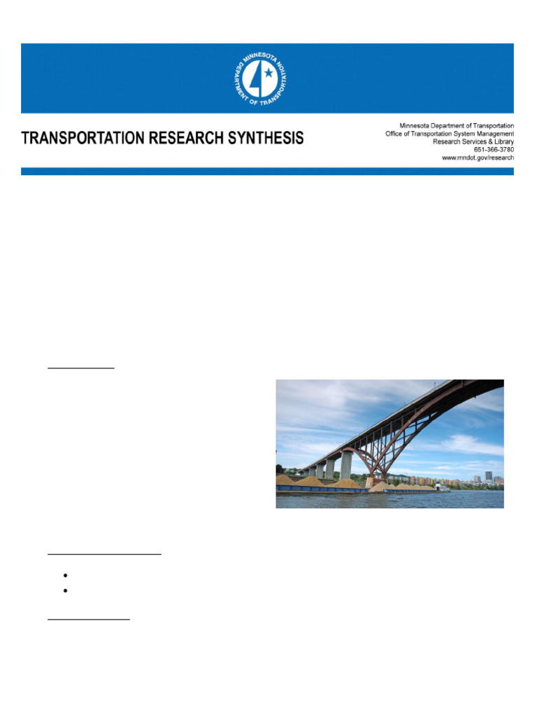 Quantifying The Impact of Bridge Maintenance Activities On ... Quantifying The Impact of Bridge Maintenance Activities On ...