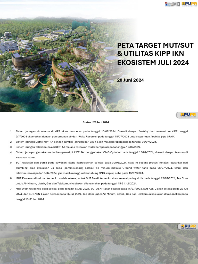 Target Utilitas KIPP - 28 Juni 2024 - FIX | PDF