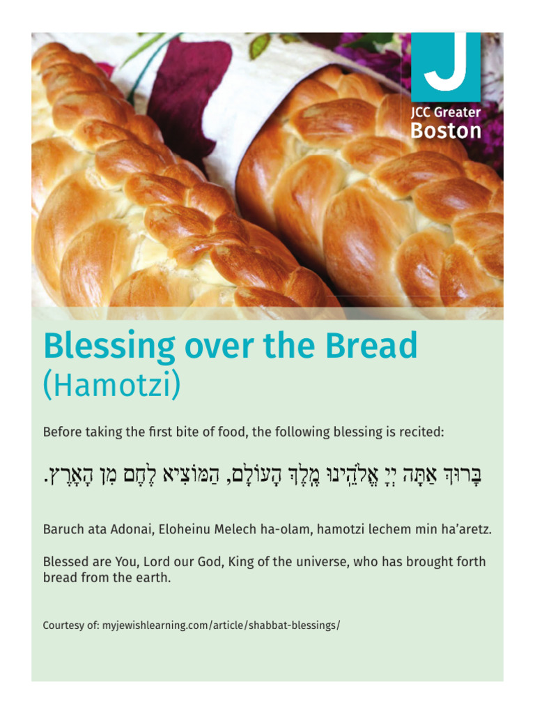 Shabbat - Blessings Over Bread | PDF
