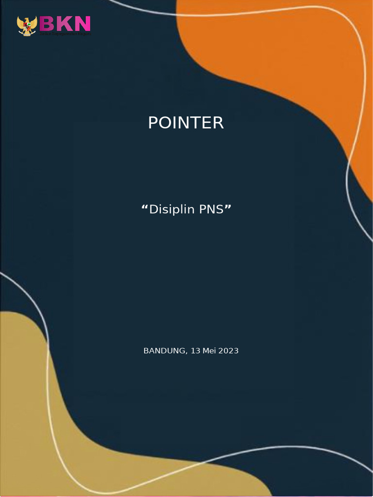 Pointer Disiplin | PDF
