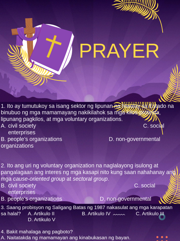 Gawaing Pansibiko Sa Politika | PDF
