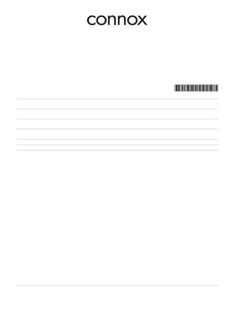 Thank You For Choosing Connox!: Pos. Description QTY Price VAT Total | PDF