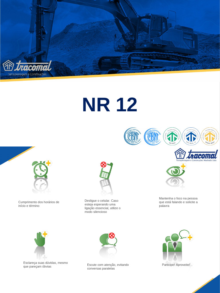 Apresentação Da NR12 | PDF