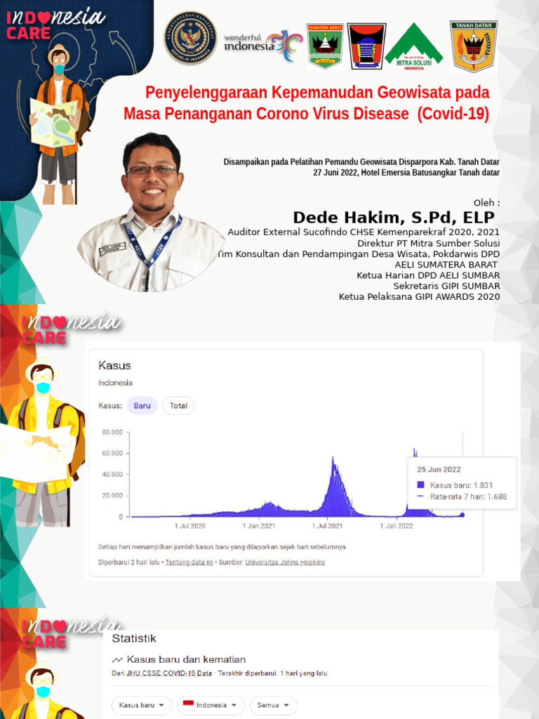 Penyelenggaraan Kepemanudan Geowisata Pada Masa Penanganan Corona Virus ...