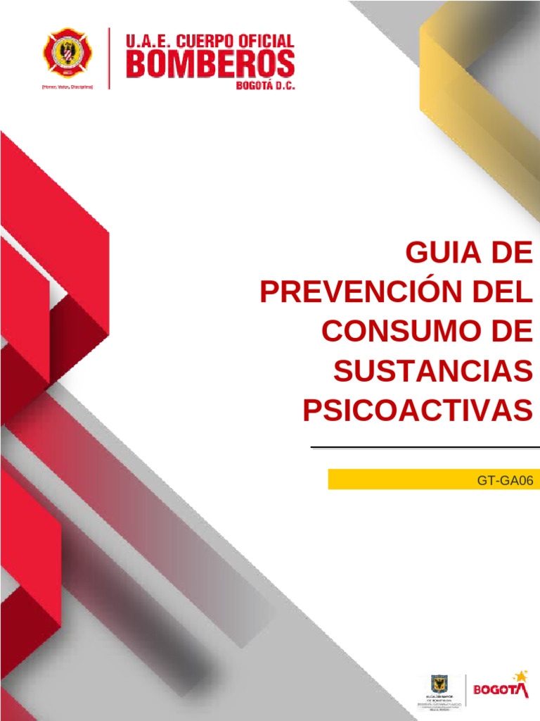 GT-GA06 Guia de Prevención Del Consumo de Sustancias Psicoactivas | PDF