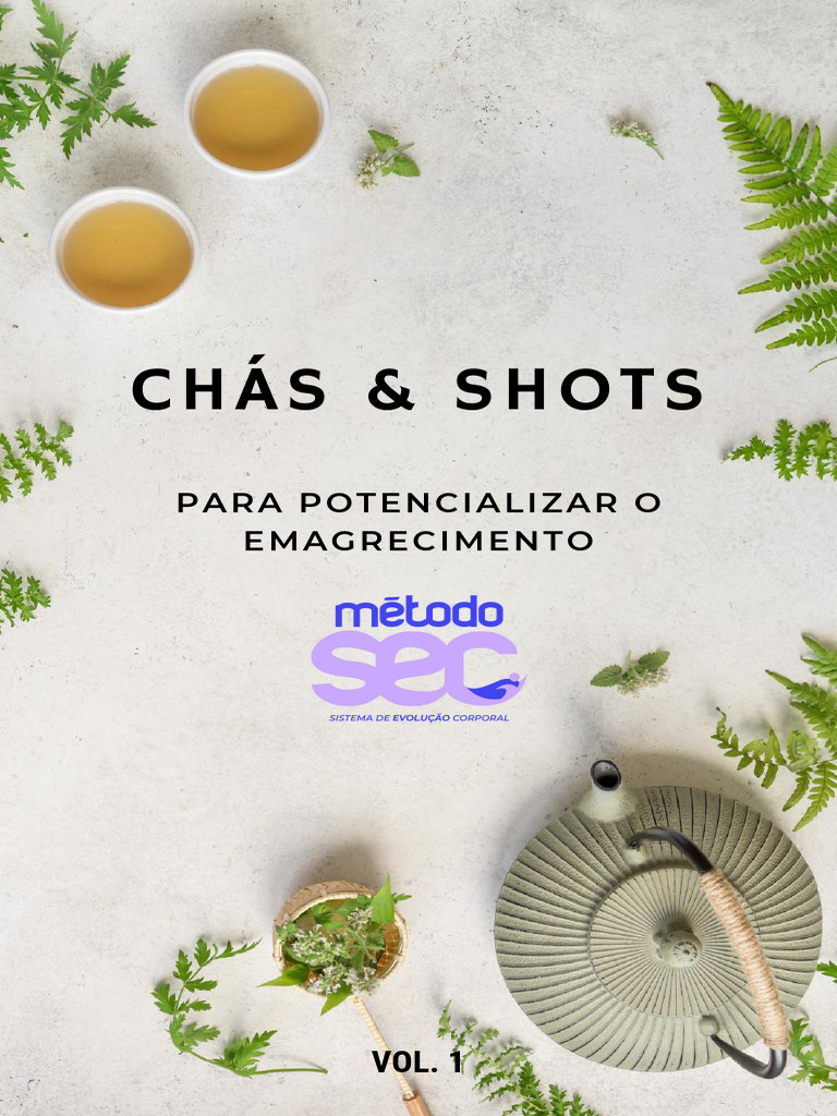 EBook SEC - Chás e Shots Compressed | PDF | Cooking, Food & Wine | Lifestyle