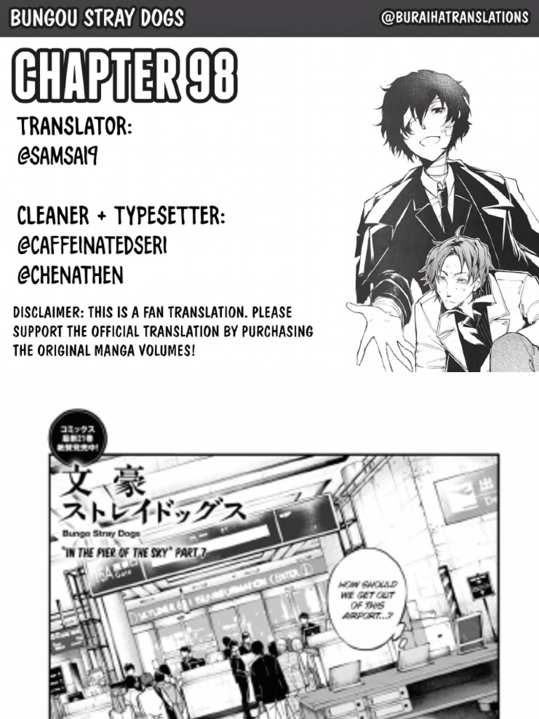 Bungou Stray Dogs CH - 098 @manga - Gallery | PDF