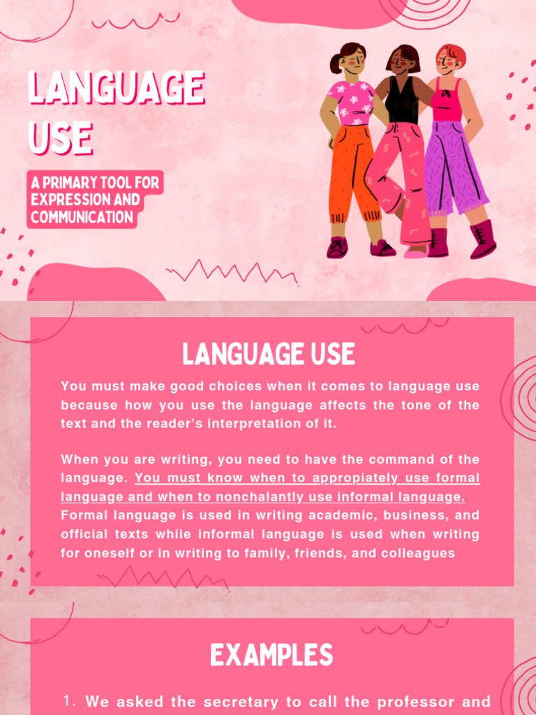 what is language use | PDF