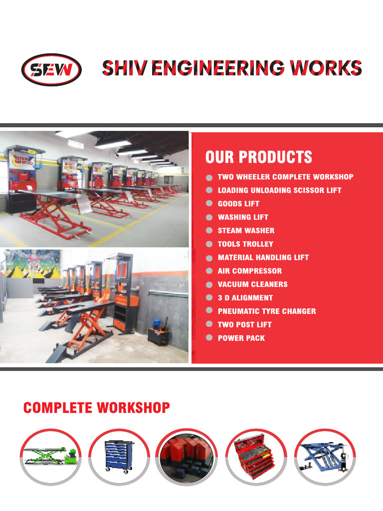 CATLOG SHIV ENGINEERING WORKS (SEW) | PDF