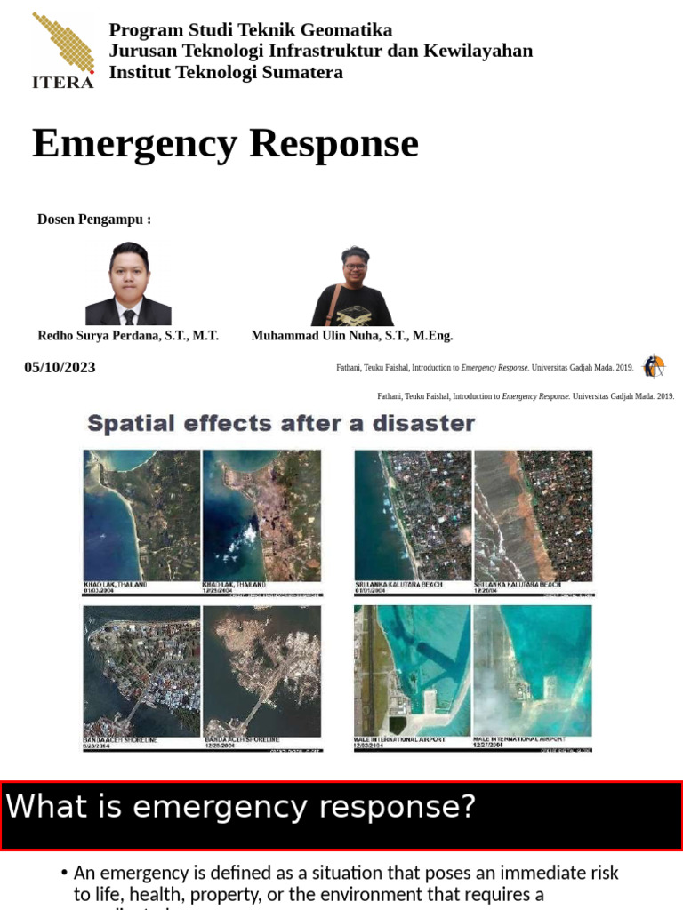 M6 Emergency Response SMB ITERA 2023 | PDF