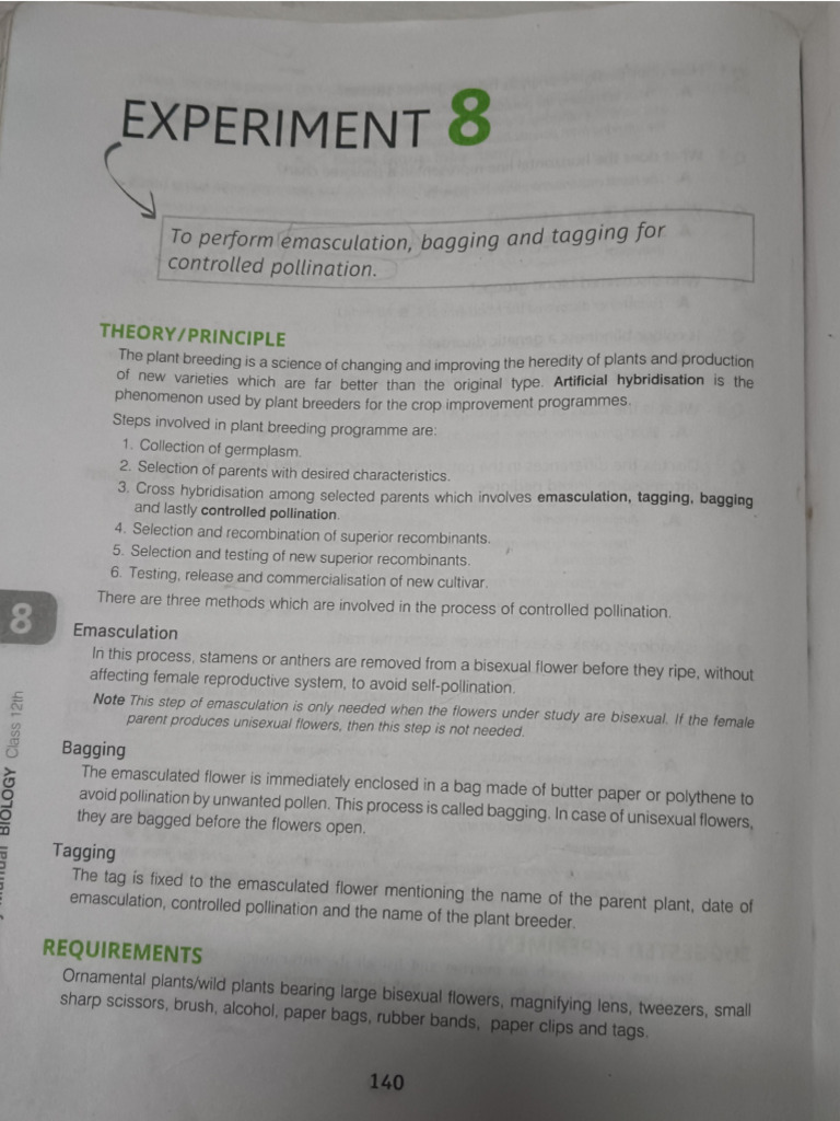 Experiment 8 Spotting | PDF