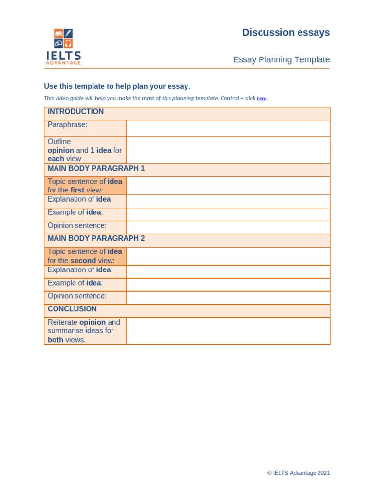 Discussion Template | PDF