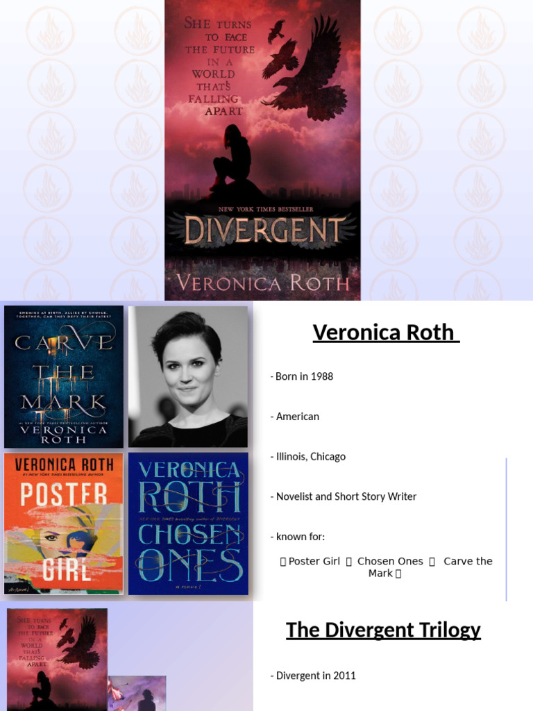Veronica Roth : Univers de Divergent | PDF | Divergent (Roman)