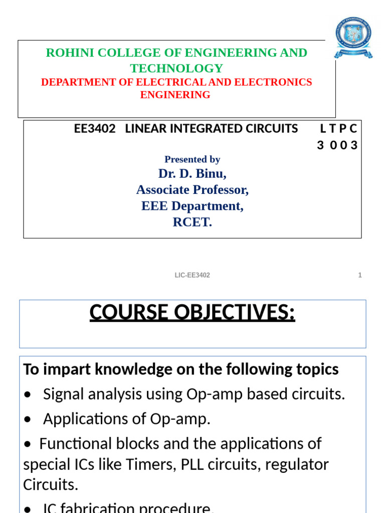 Lic Unit 1 Mod 1 | PDF