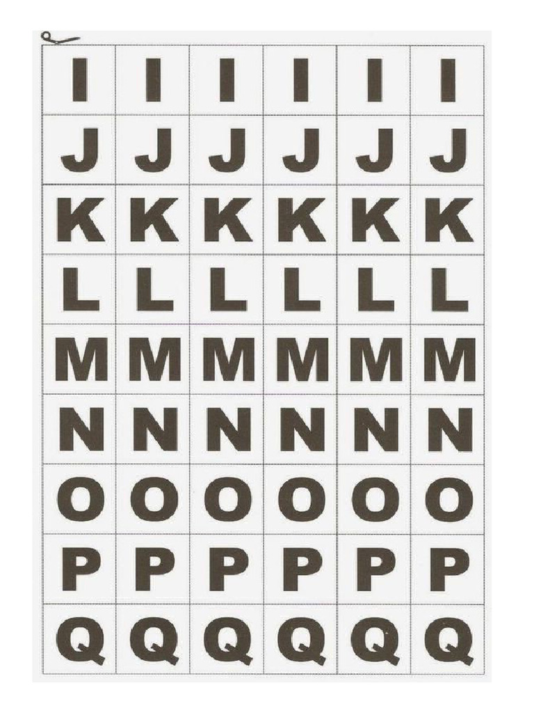 Letras Moviles 1c | PDF