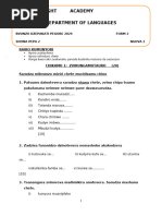 Midziyo CALA | PDF | Language Arts & Discipline | Foreign Language Studies