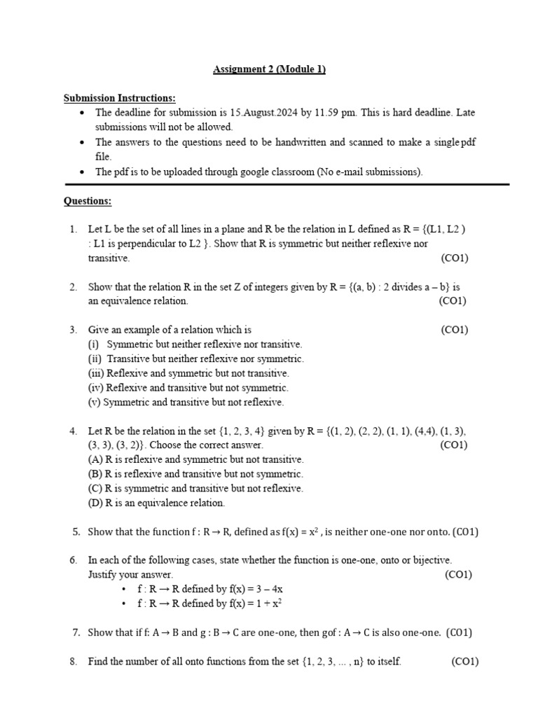 Assignment Module 1 Part 2 | PDF