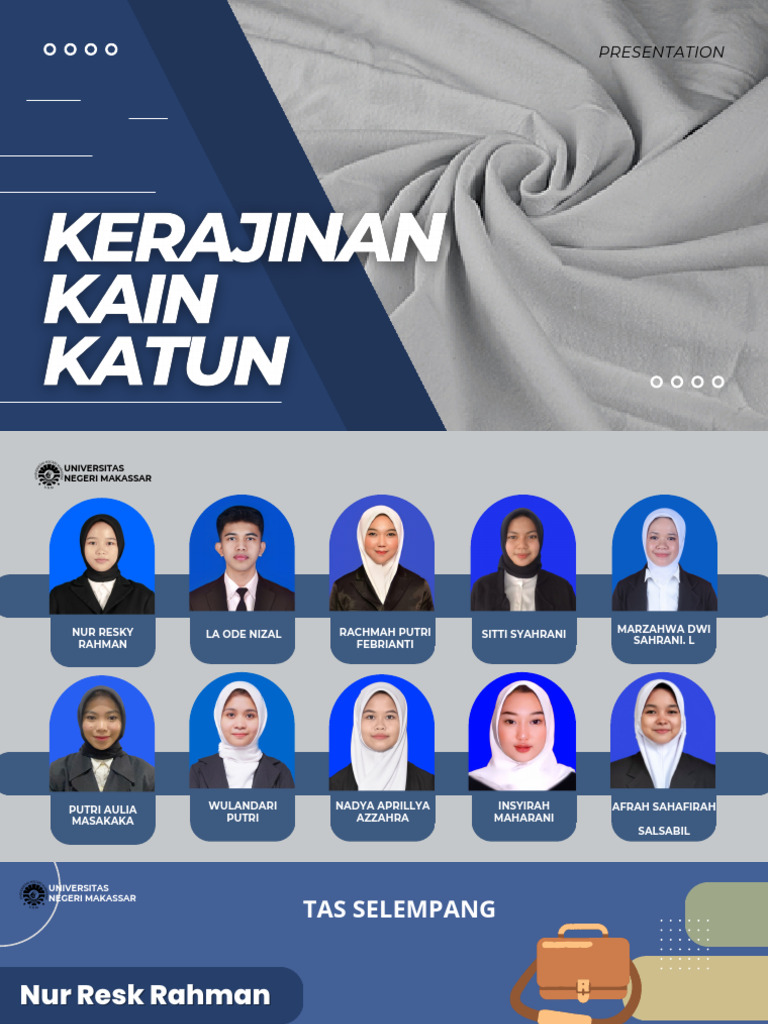 Kerajinan Tas Katun | PDF