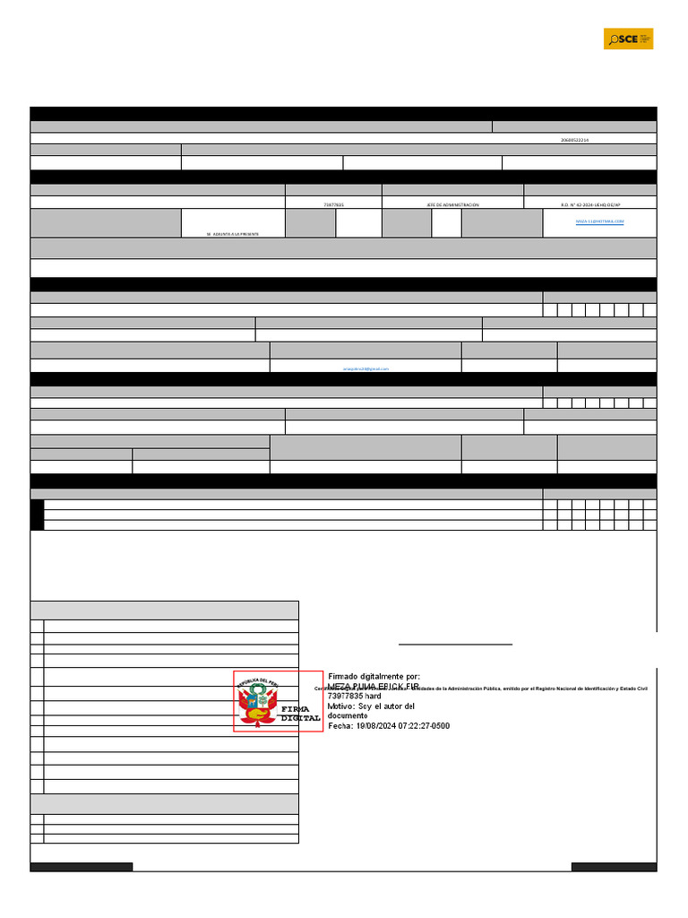 Formato B Solicitud de Emision Actualizacion y Desactivacion Del ...
