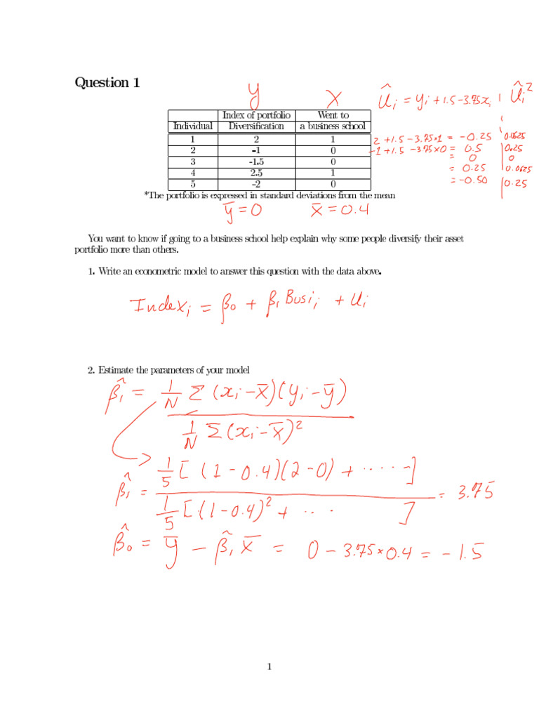 Exercises Inference | PDF
