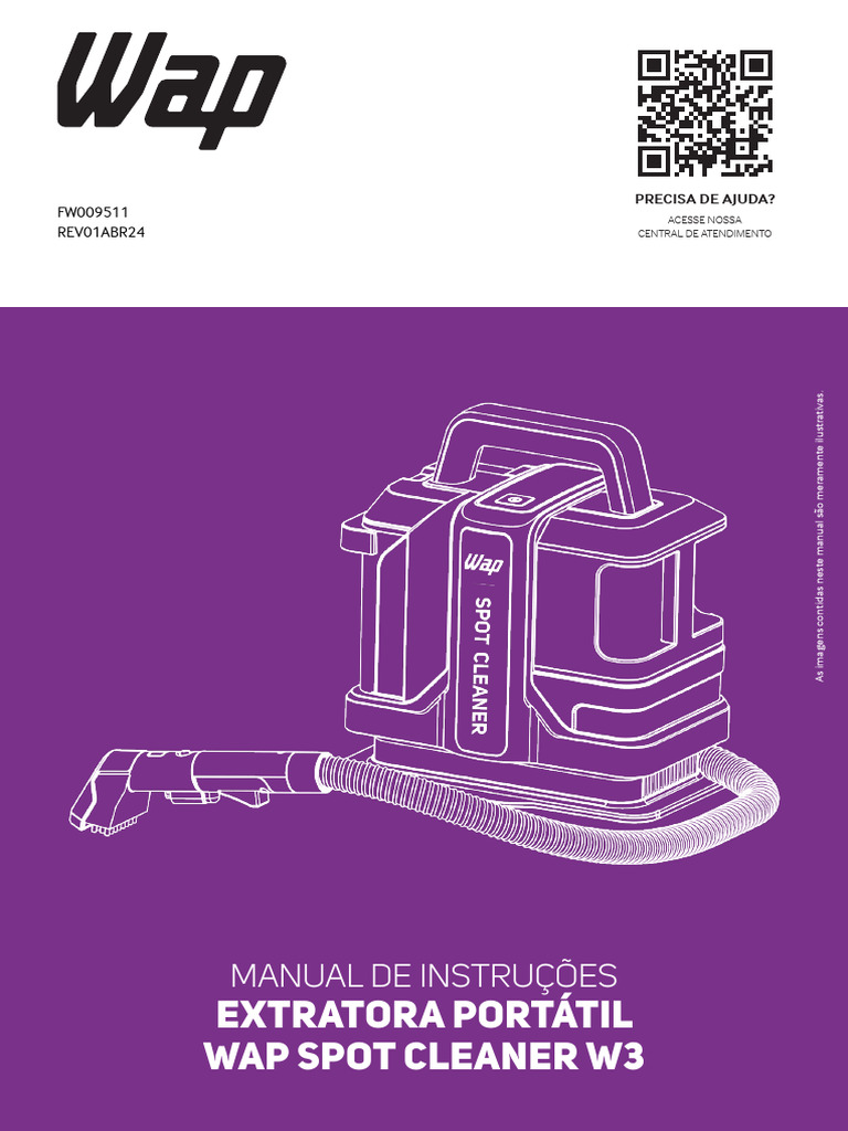 WAP SPOT CLEANER W3 Manual Rev.01 | PDF