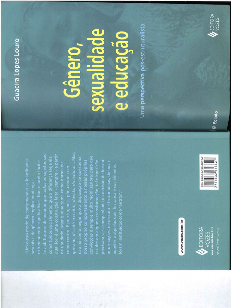 Gênero Sexualidade E Educação Pdf 9367