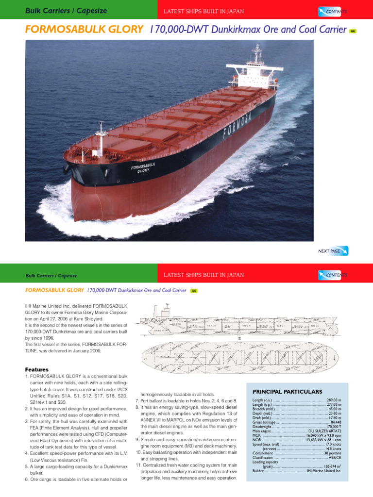 Buques graneleros | PDF