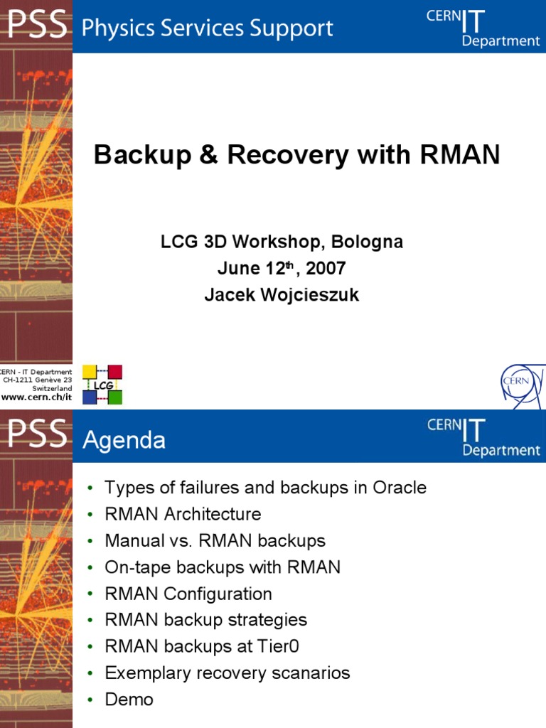 RMAN Backup & Recovery Strategies Guide | PDF
