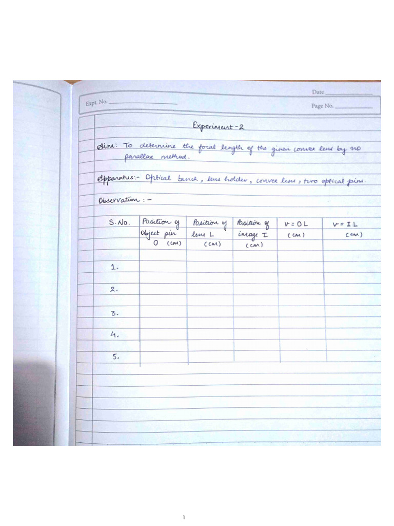 Experiment 2 (Graph) | PDF
