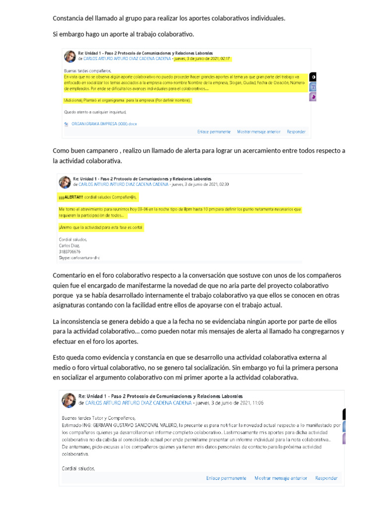 Solicitud de Valoración Caso de exclusión proyecto colaborativo Unidad ... Solicitud de Valoración Caso de exclusión proyecto colaborativo Unidad ...