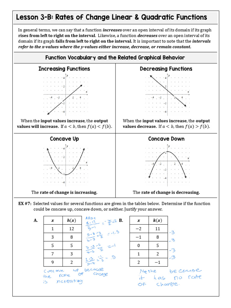 Lesson 1.3 Guided Notes B | PDF