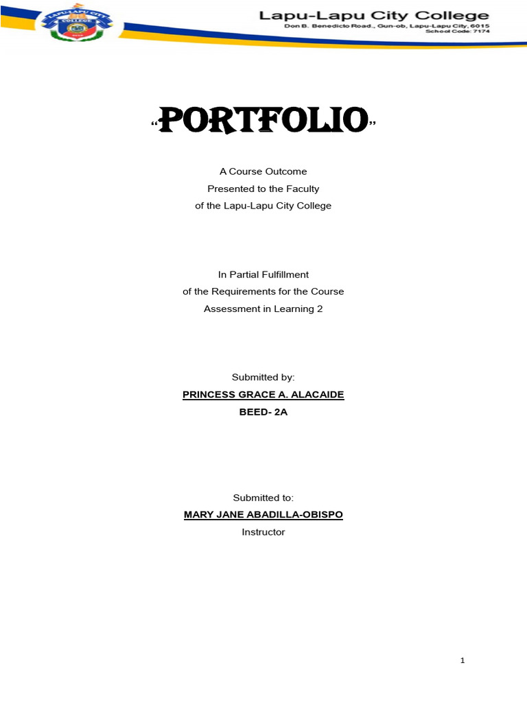 Portfolio2 0 | PDF