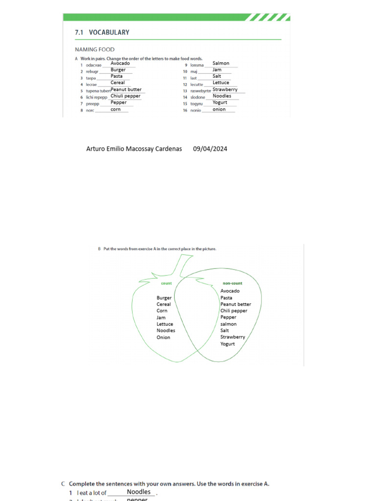 Actividad Ingles | PDF