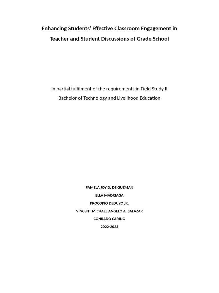 SNNHS Research Plan | PDF