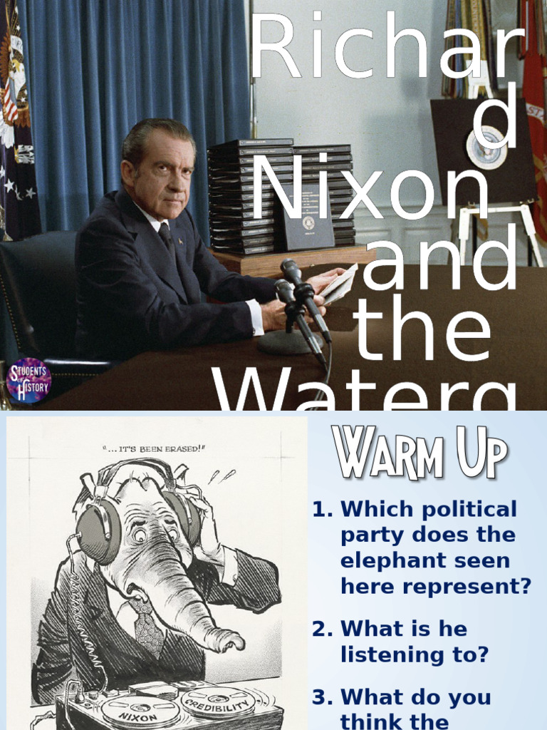 01 - Nixon and Watergate Notes | PDF