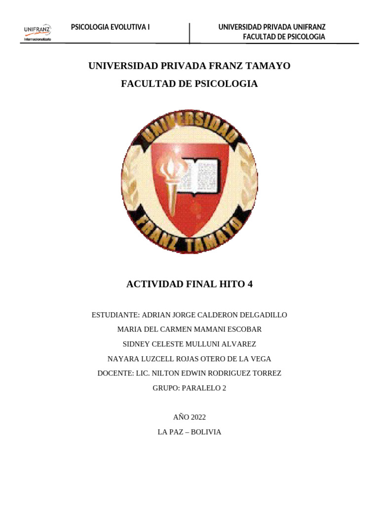 Actividad Final Hito 4-Estimulos en Gemelos | PDF