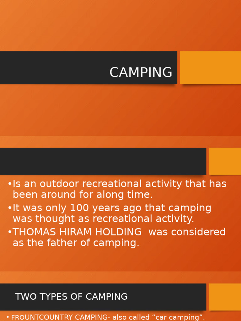 Camping | PDF