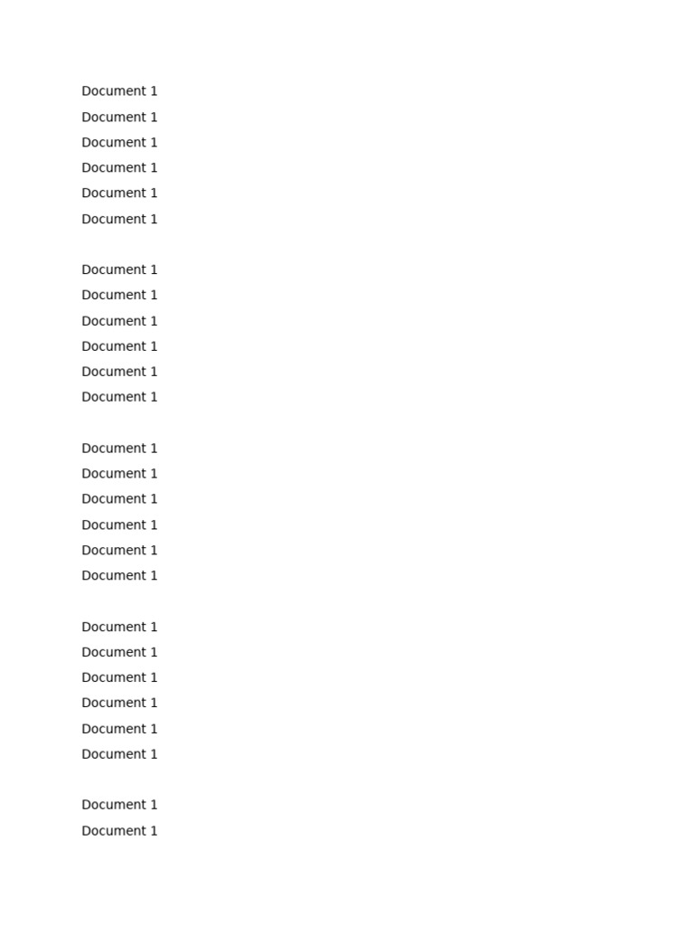 Document Overview and Analysis | PDF
