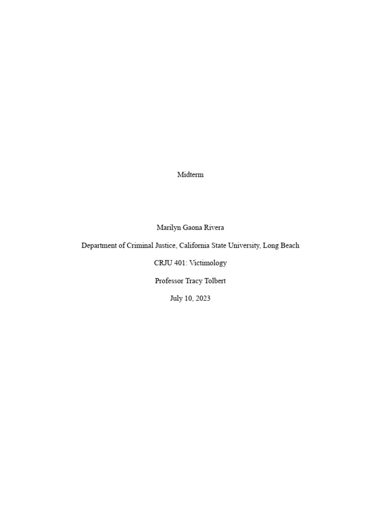 Midterm Essay Exam | PDF