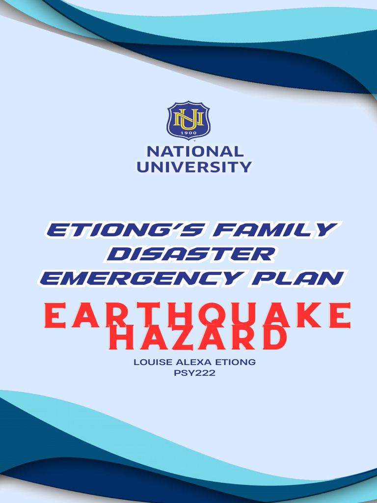family disaster emergency plan 2 | PDF