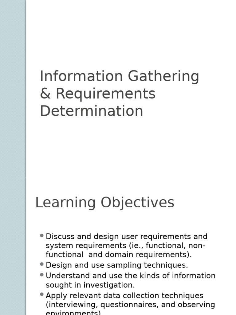 Lecture 4 - Info Gathering | PDF