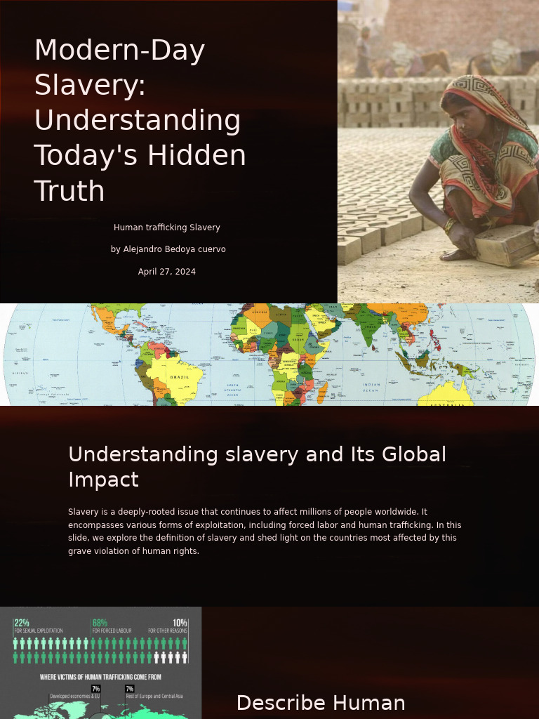 Modern Day Slavery Understanding Todays Hidden Truth | PDF