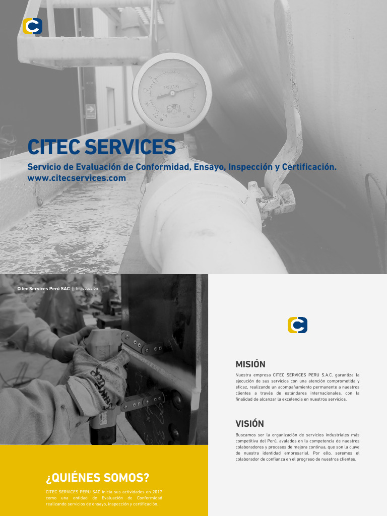 BROCHURE - Citec Services Perú SAC | PDF