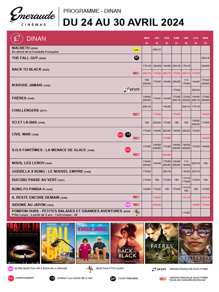 22 AFFICHE - 24 Au 30 Avril 2024 | PDF