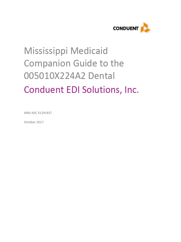 ANSI ASC X12N 5010 837D Companion Guide Version 3.0 | PDF
